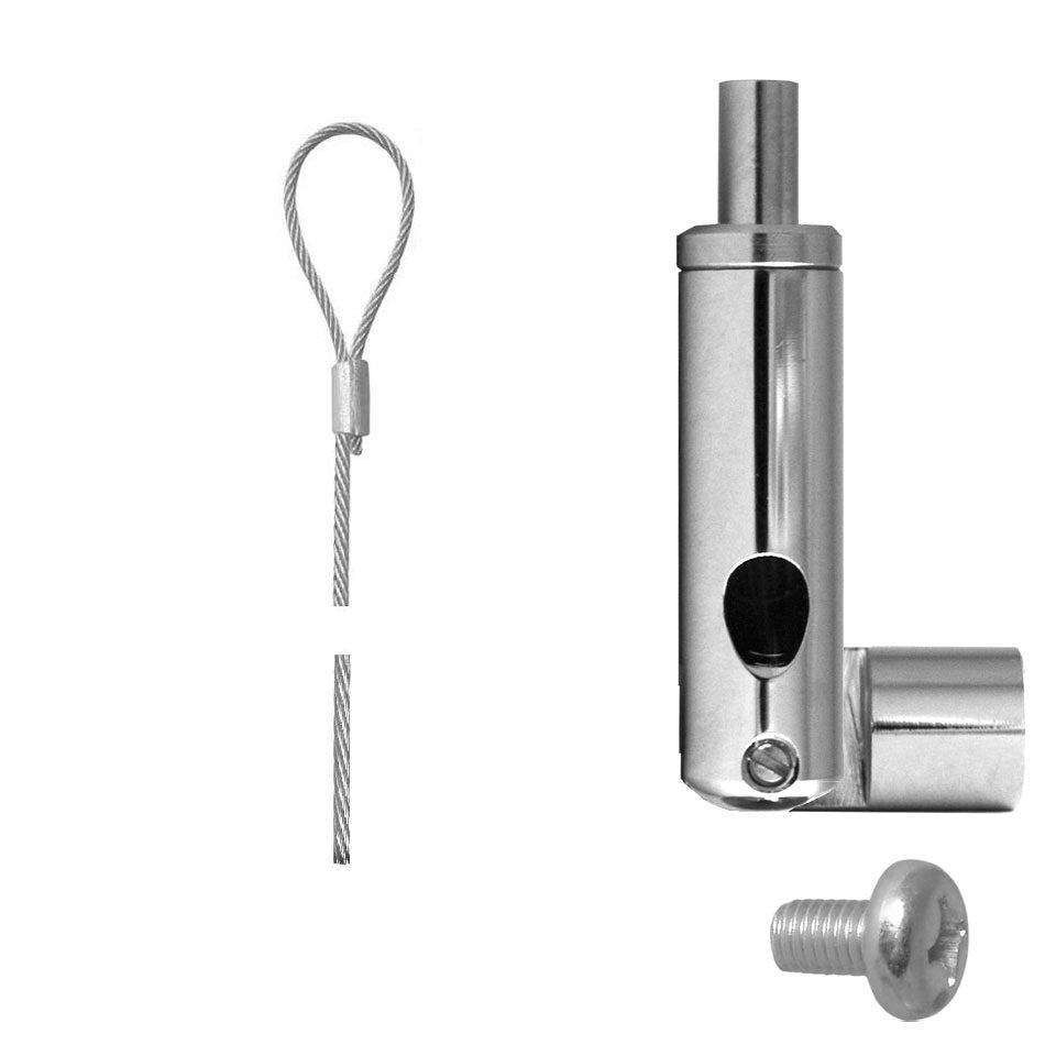 Cable with loop & angled gripper (10-pack) – Simplex Hanging Systems